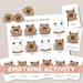 Capybara Emotions Activity for Kids Printable Montessori Toddler ...