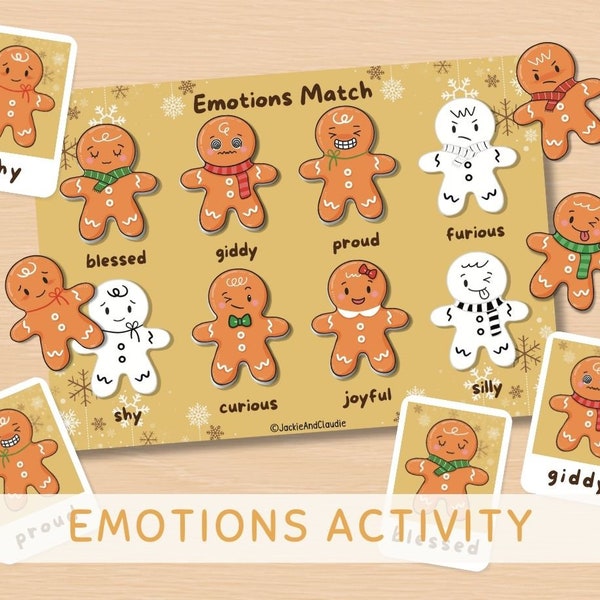 Emotions Printable - Etsy