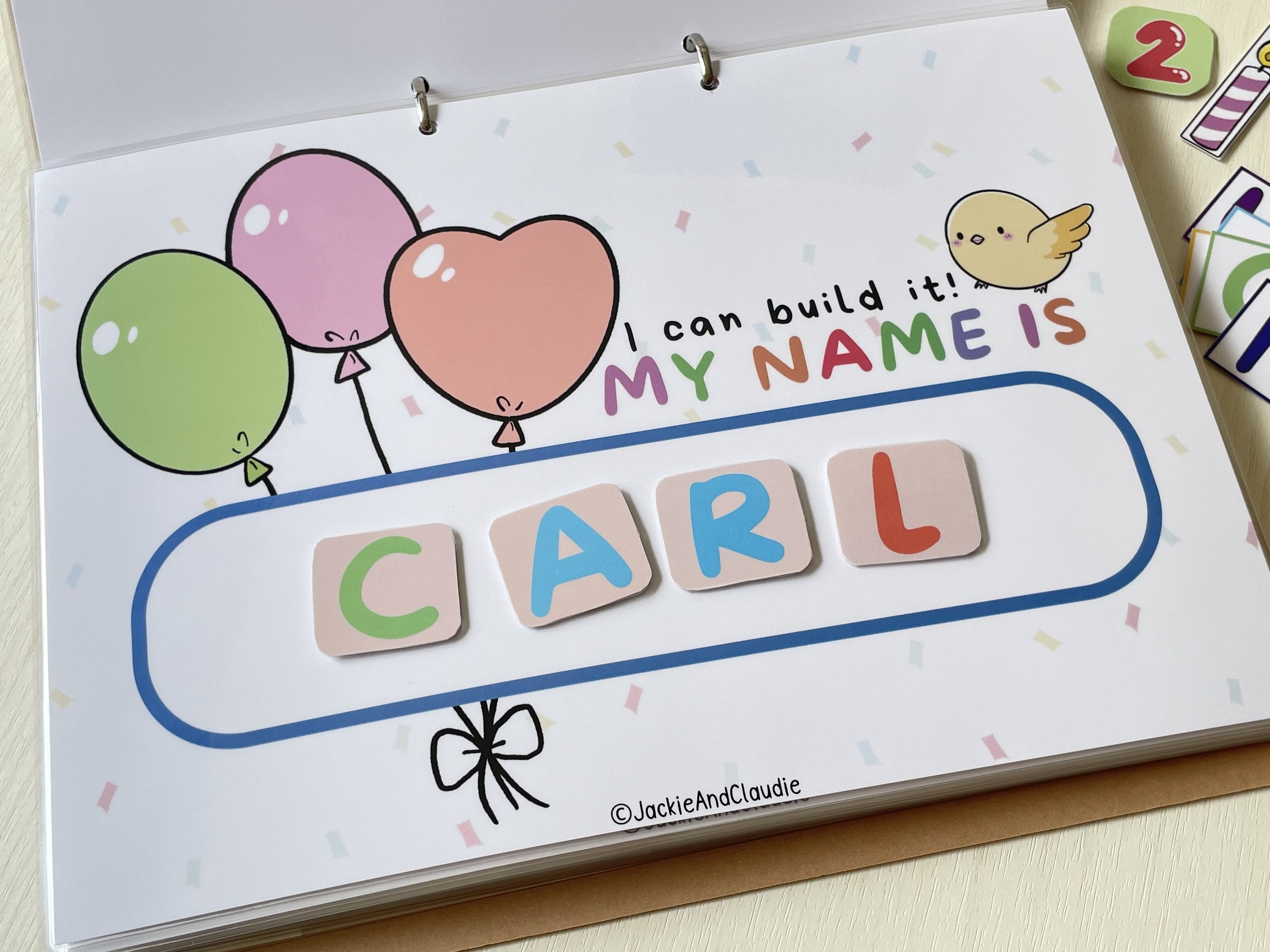 Personalized Busy Book Toddler Printable Preschool Homeschool - Etsy