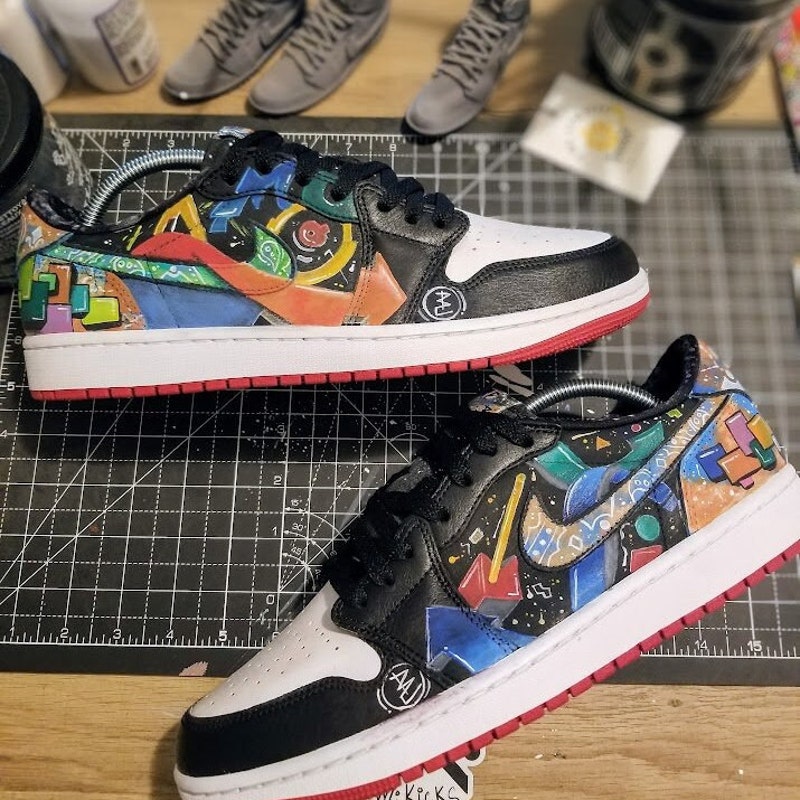 Custom Jordans - Etsy