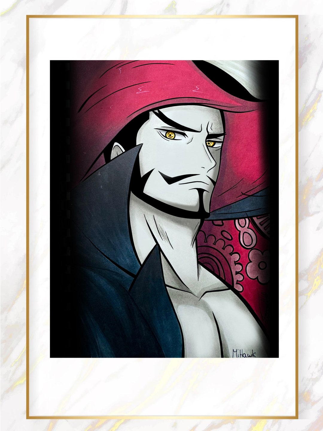 Mihawk Poster - Etsy