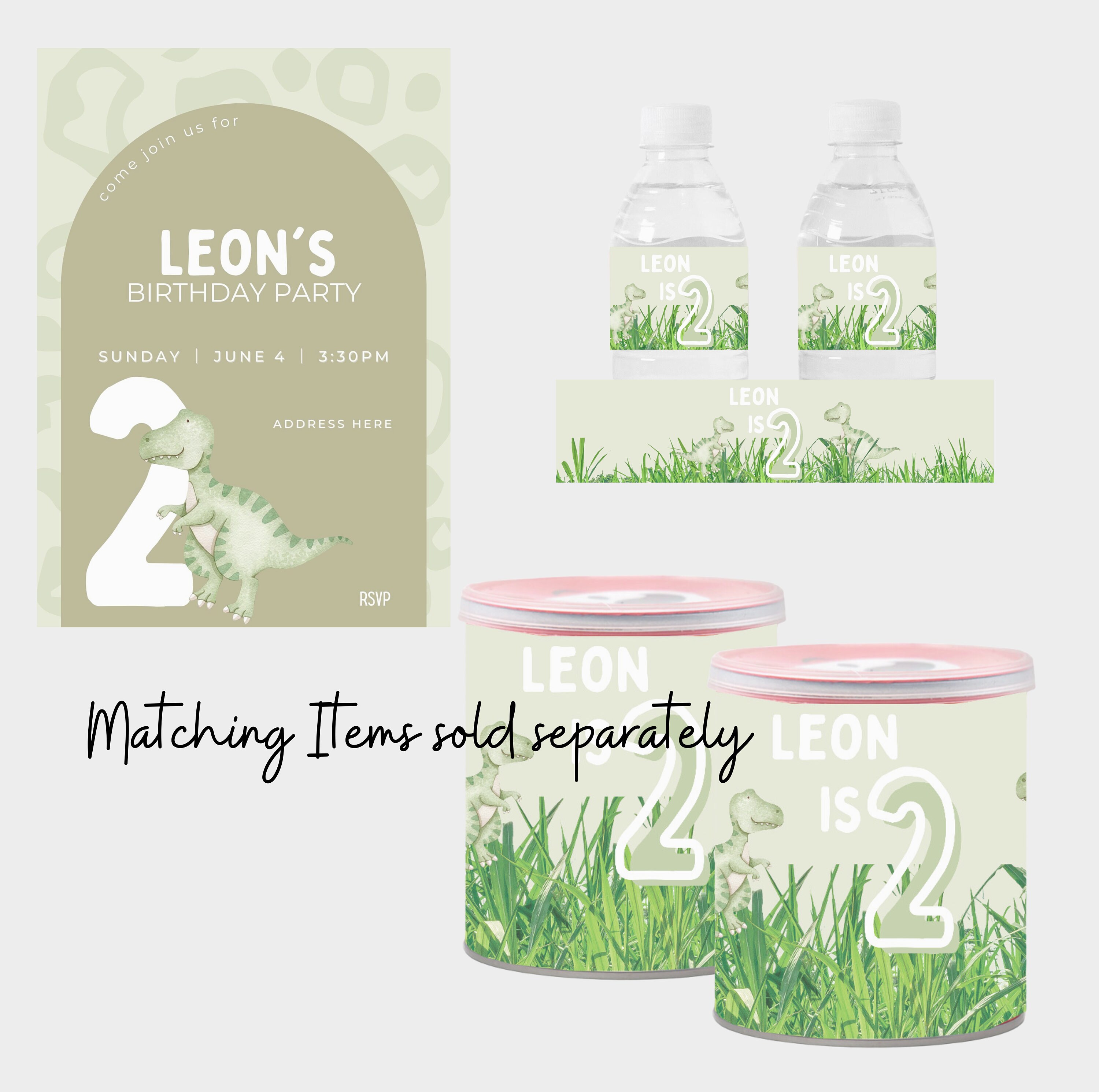 Dinosaur Water Bottle Labels Dinosaur Water Bottle Labels - Etsy