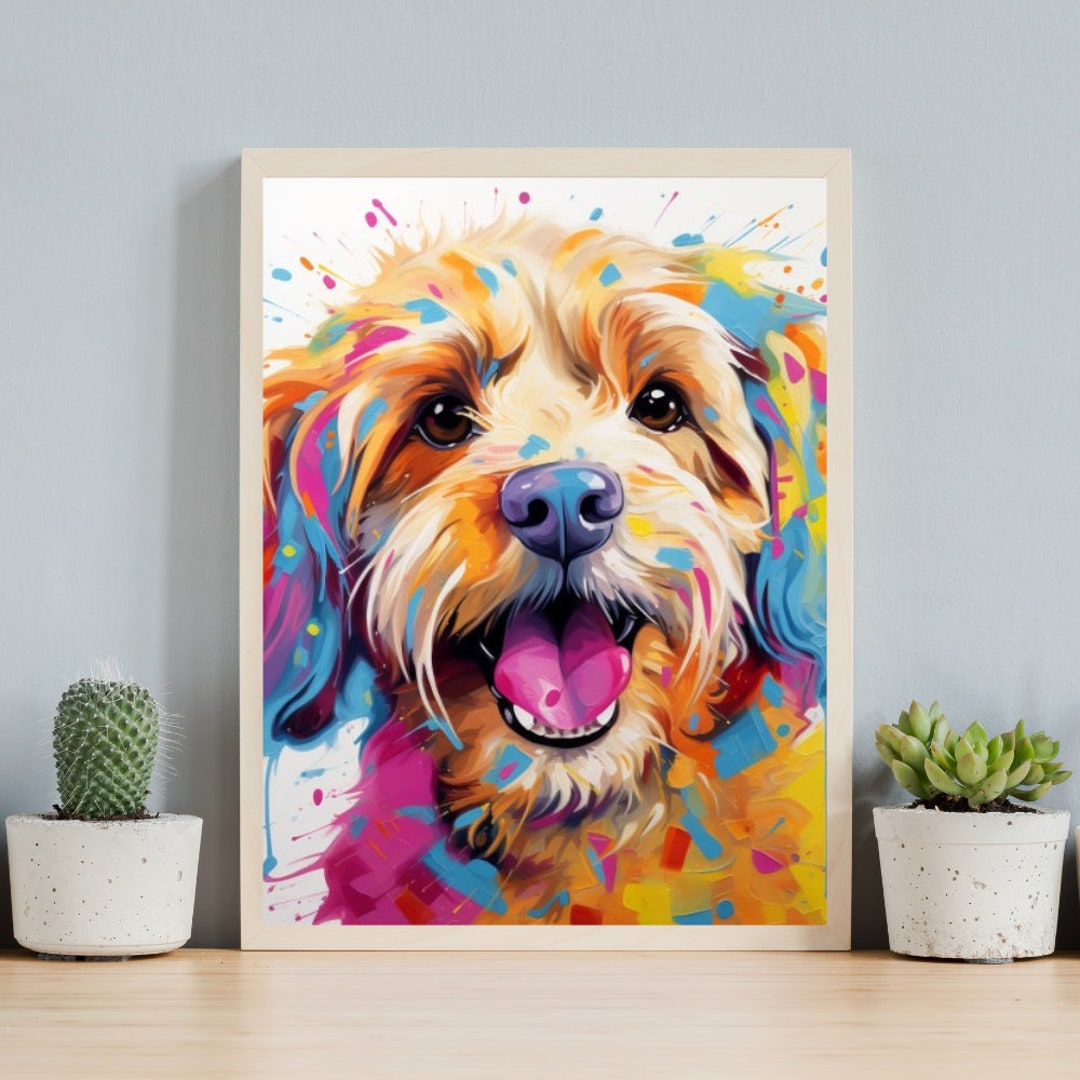 Dog Wall Art Bundle, Dog Poster, Dog Print at Home, Dog Lover Gift Dog ...