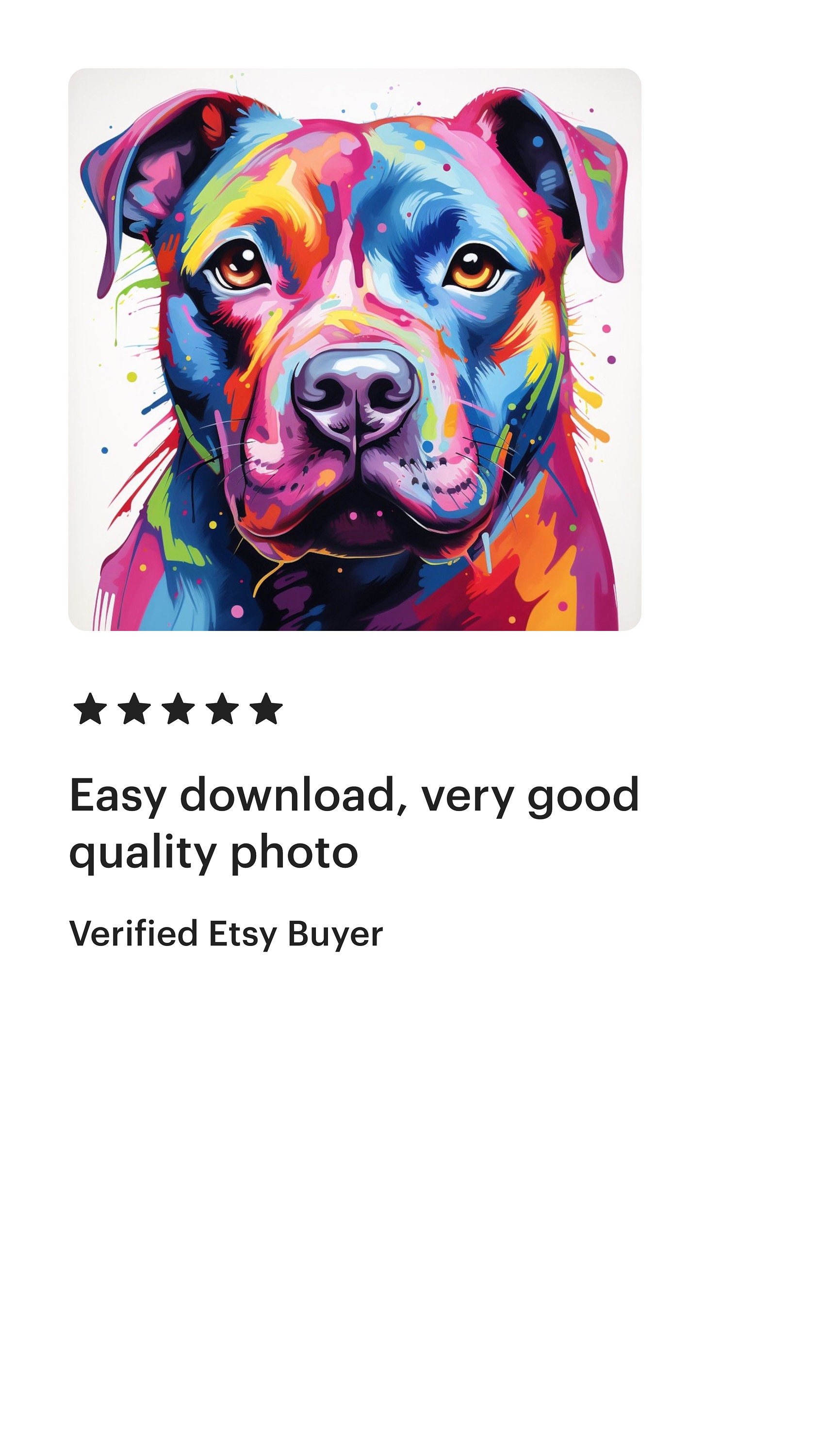 Staffordshire Dog Wall Art Staffy Dog Print Staffy Poster Dog Poster ...