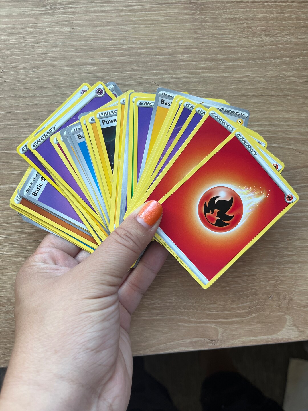 50 Pack of Energy Pokemon Cards - Etsy