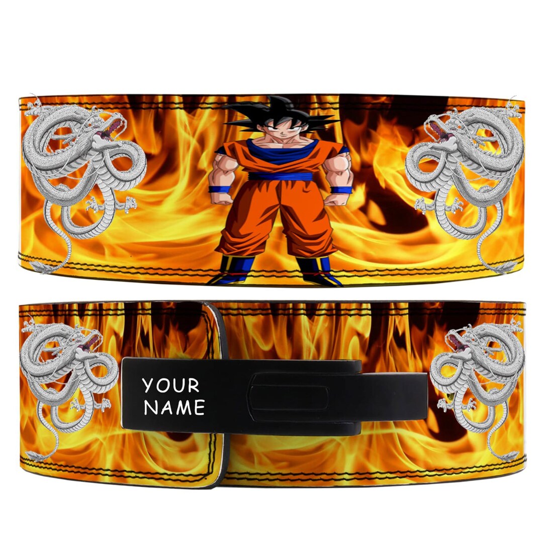 Goku Anime Beltgoku Ultra Instinct Beltpowerlifting Custom - Etsy