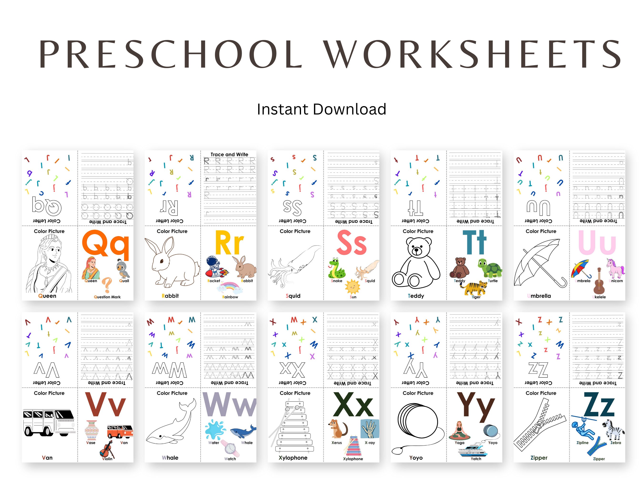 26 Alphabet Mini Books Alphabet Books Alphabet Activities Alphabet Mini ...