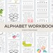 Preschool Workbook Alphabet Workbook Alphabet Activities | Alphabet ...