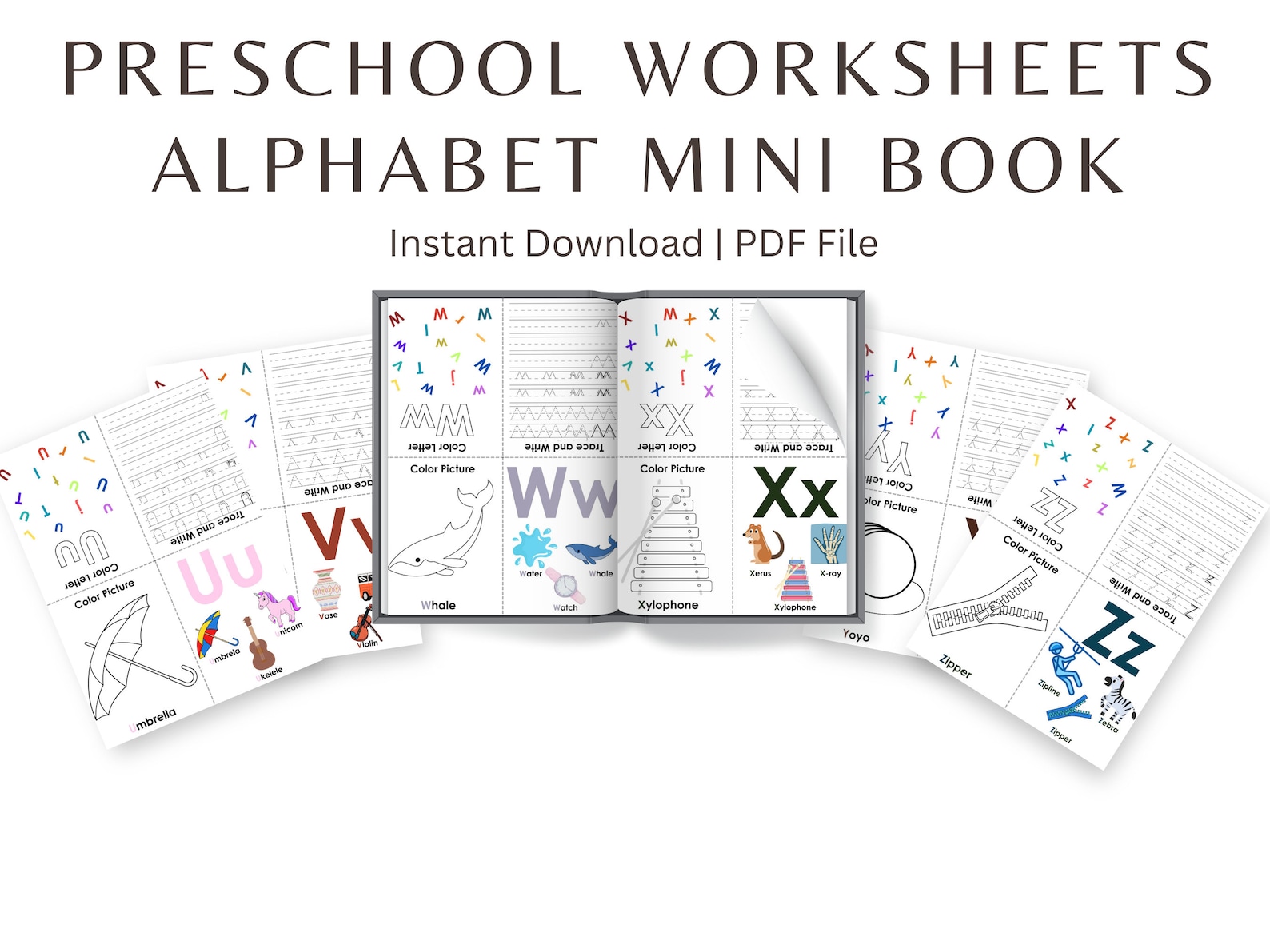 26 Alphabet Mini Books Alphabet Books Alphabet Activities | Alphabet ...