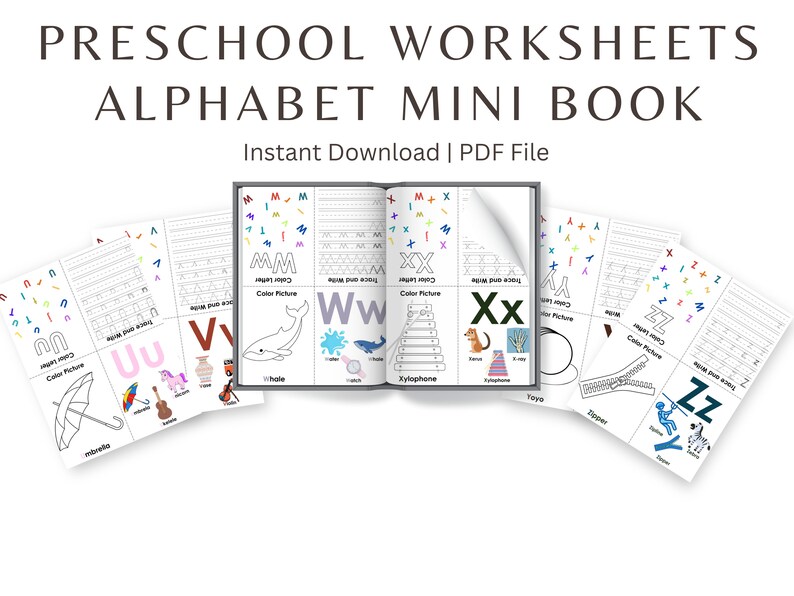 26 Alphabet Mini Books Alphabet Books Alphabet Activities | Alphabet ...
