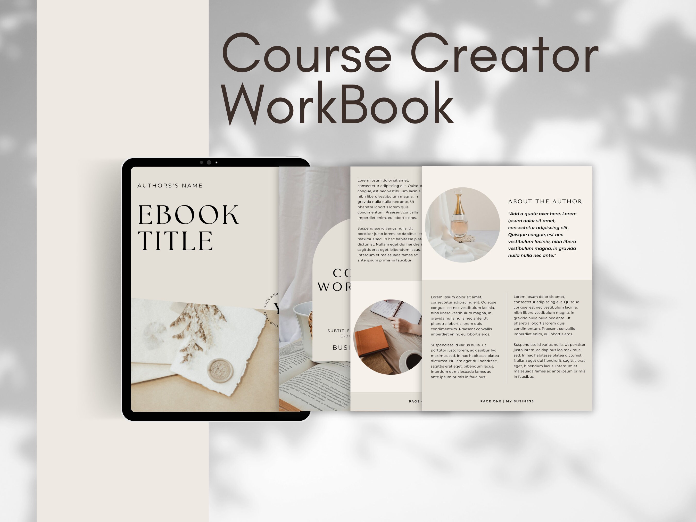 Course Creator Template Course Template, Course Creator, Course Canva ...