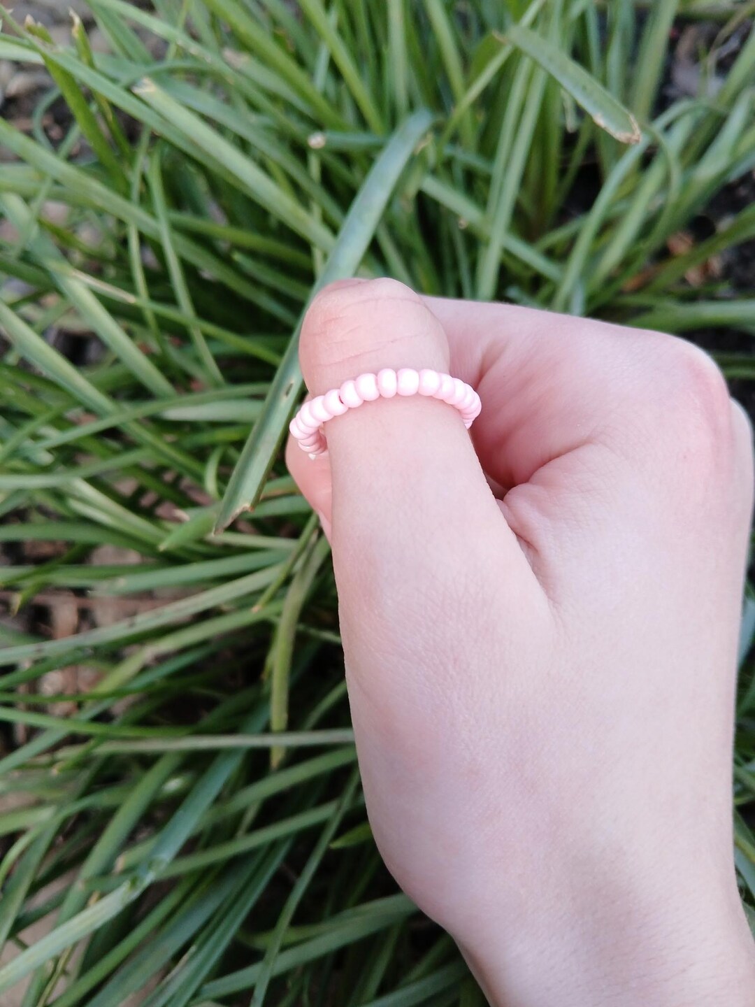 Preppy Pink Ring - Etsy