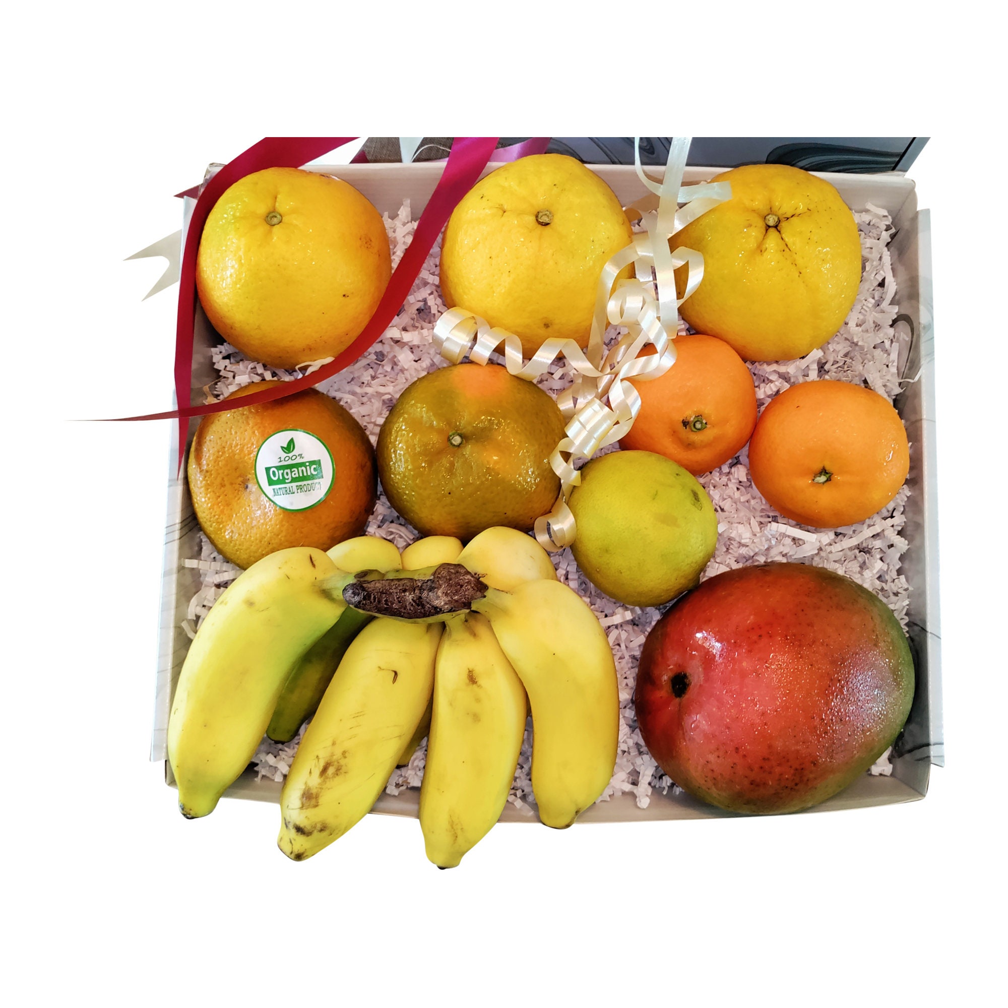 Organic Fruit Gift Box - Large| Sweet Tropical Fruits| Fresh Organic ...