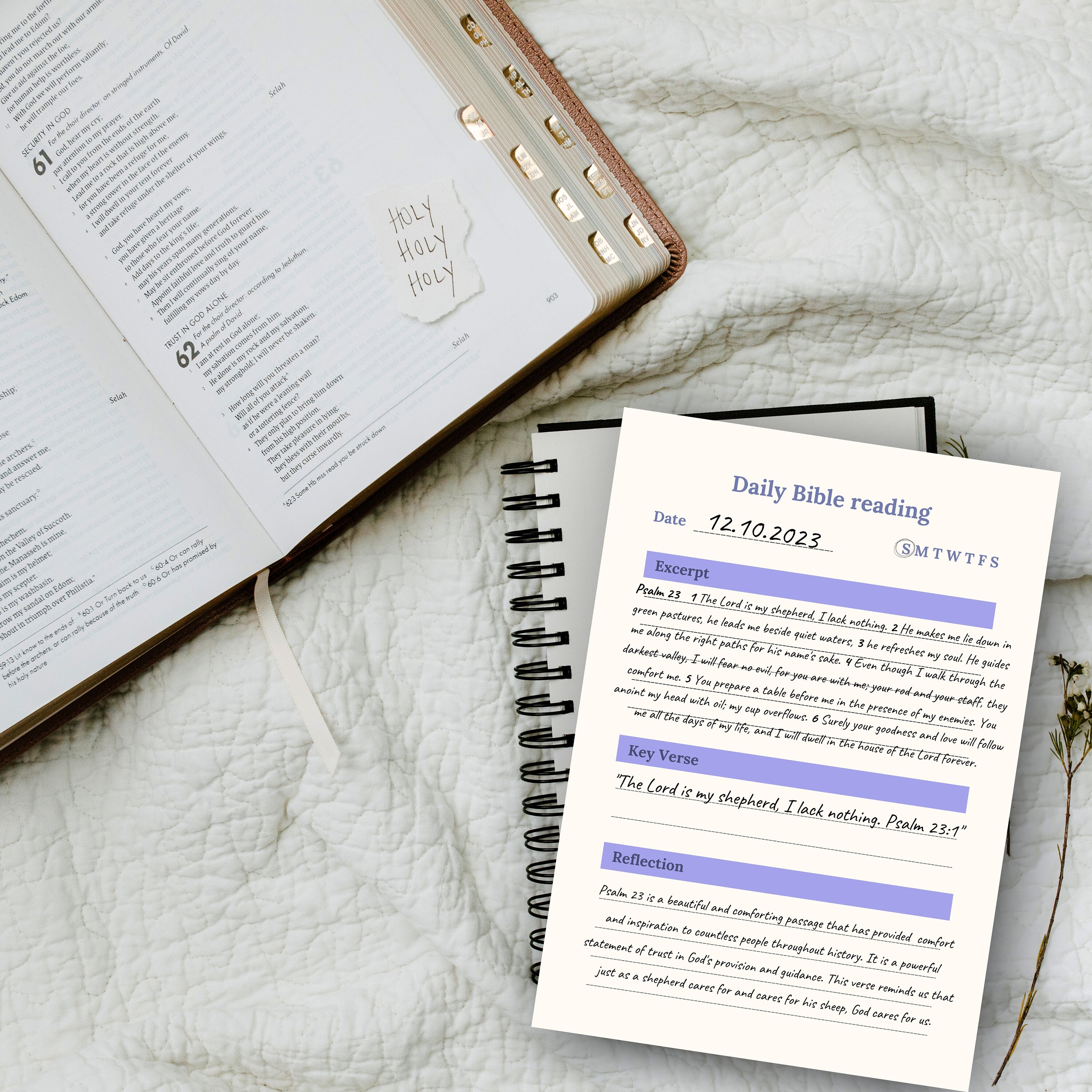 Bible Reading Outline Template, Daily Bible Study Plan, Christian ...