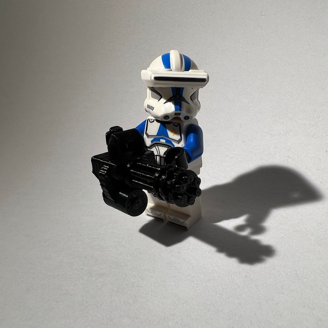 Lego Minigun Lego Machine Gun Heavy Gun Mini-figure - Etsy