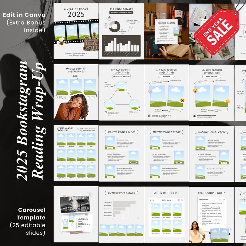 Yearend Running Wrap up Template - Etsy Canada