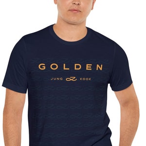 BTS Jungkook GOLDEN Shirt Kpop JK Golden Substance Shirt Jungkook Album ...