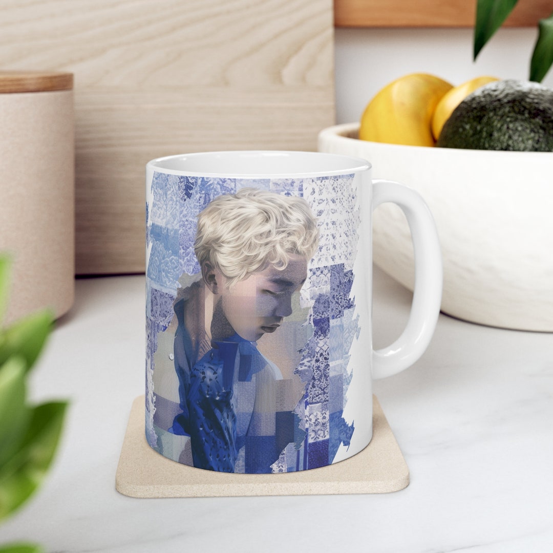 BTS RM Mug BTS Kim Namjoon Indigo Inspired Mug Coffee Mug Army Mug 11oz ...