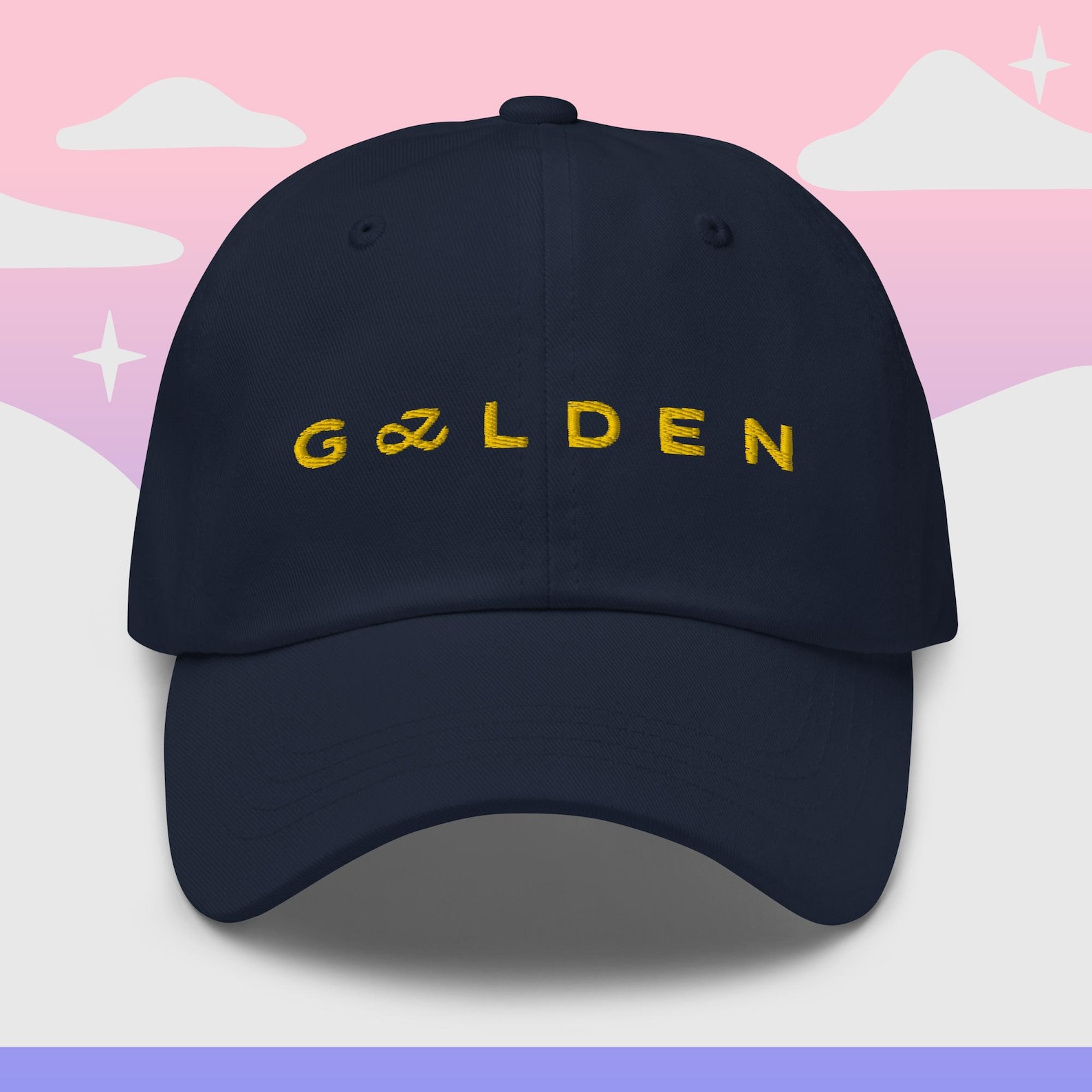 BTS Jungkook GOLDEN Embroidery Hat JK Bts Cap Jungkook Hat Army Merch ...