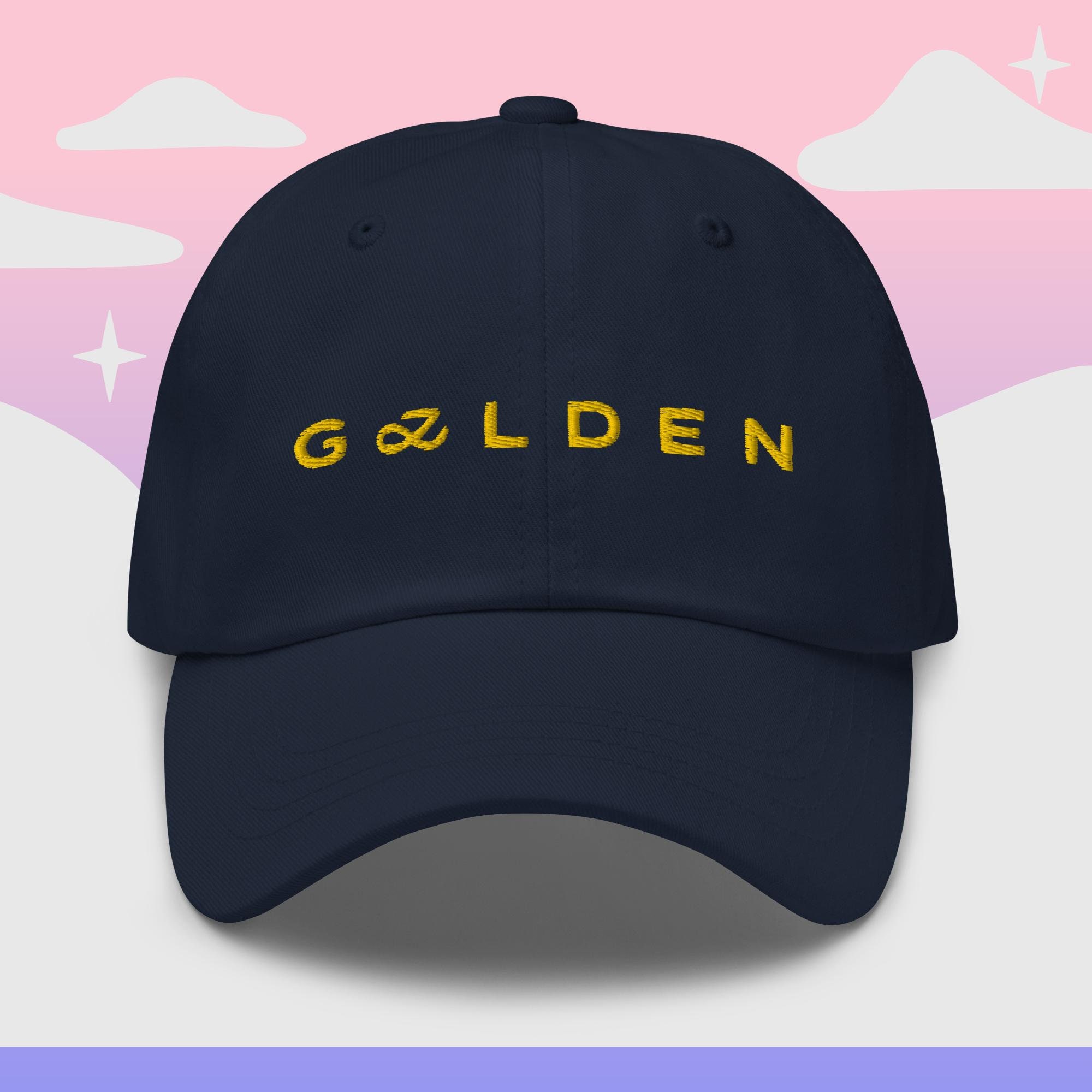 BTS Jungkook GOLDEN Embroidery Hat JK Bts Cap Jungkook Hat Army Merch ...