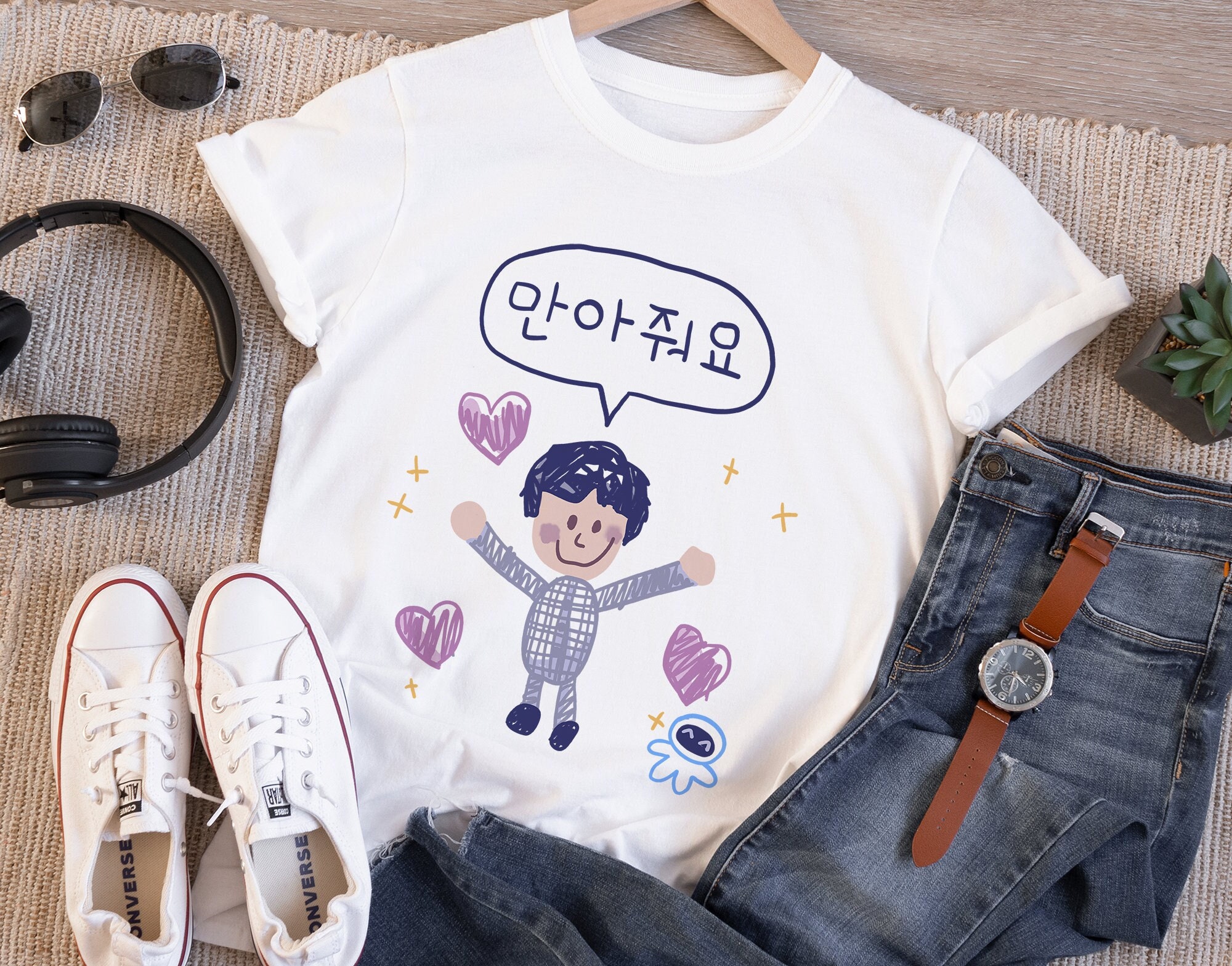 BTS Hug With Jin but in Your Dream Tshirt Kpop Shirt Unisex Self Care T ...
