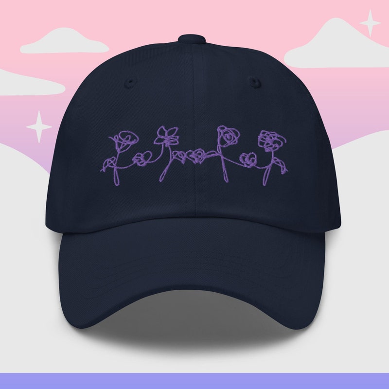 Bts Subtle Embroidered Merch - Etsy