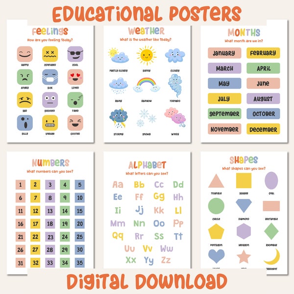 Early Childhood Education Posters - Etsy