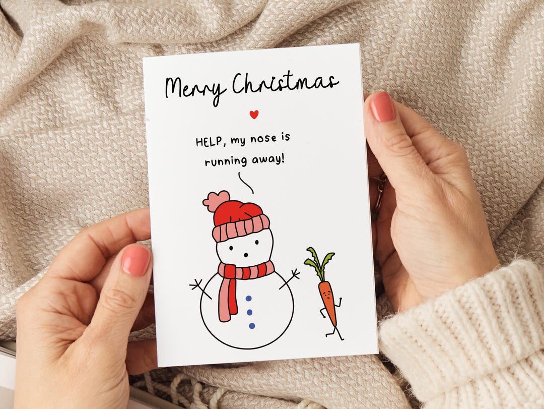 Funny Snowman Christmas Cards, Snowman Christmas Cards, Funny Christmas ...