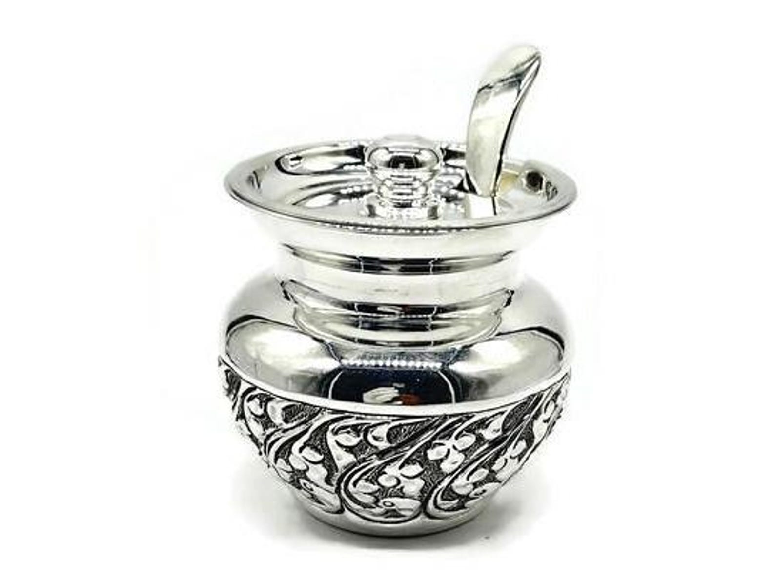925 Sterling Silver Ghee Pot / Ghee Dani - Etsy