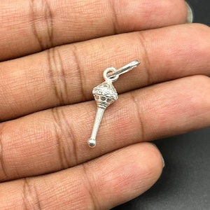 925 Sterling Silver Hanuman Gada Pendant / Mace Locket - Etsy