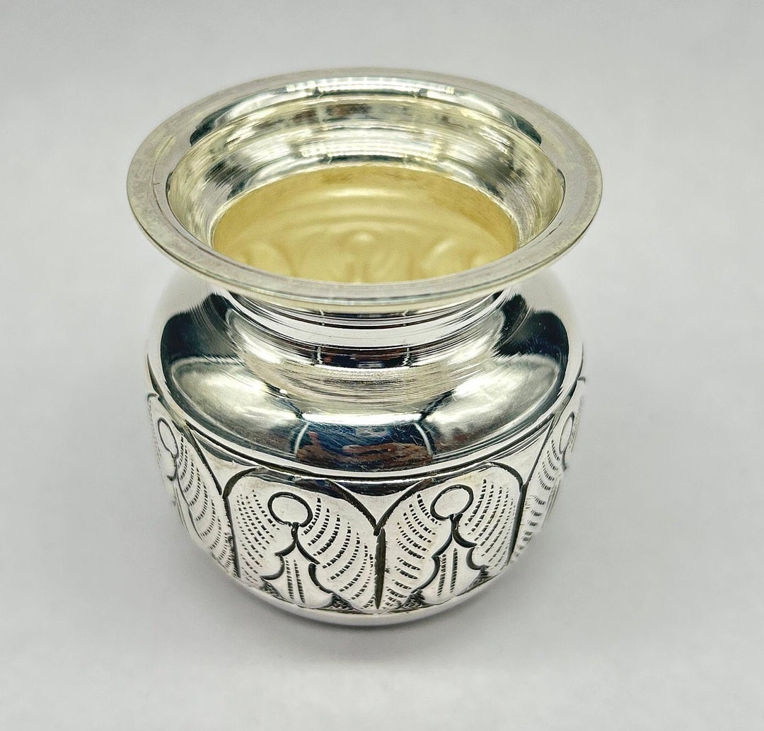 925 Sterling Silver Kalash / Lota, Silver Small Kalash, Silver Kalash ...