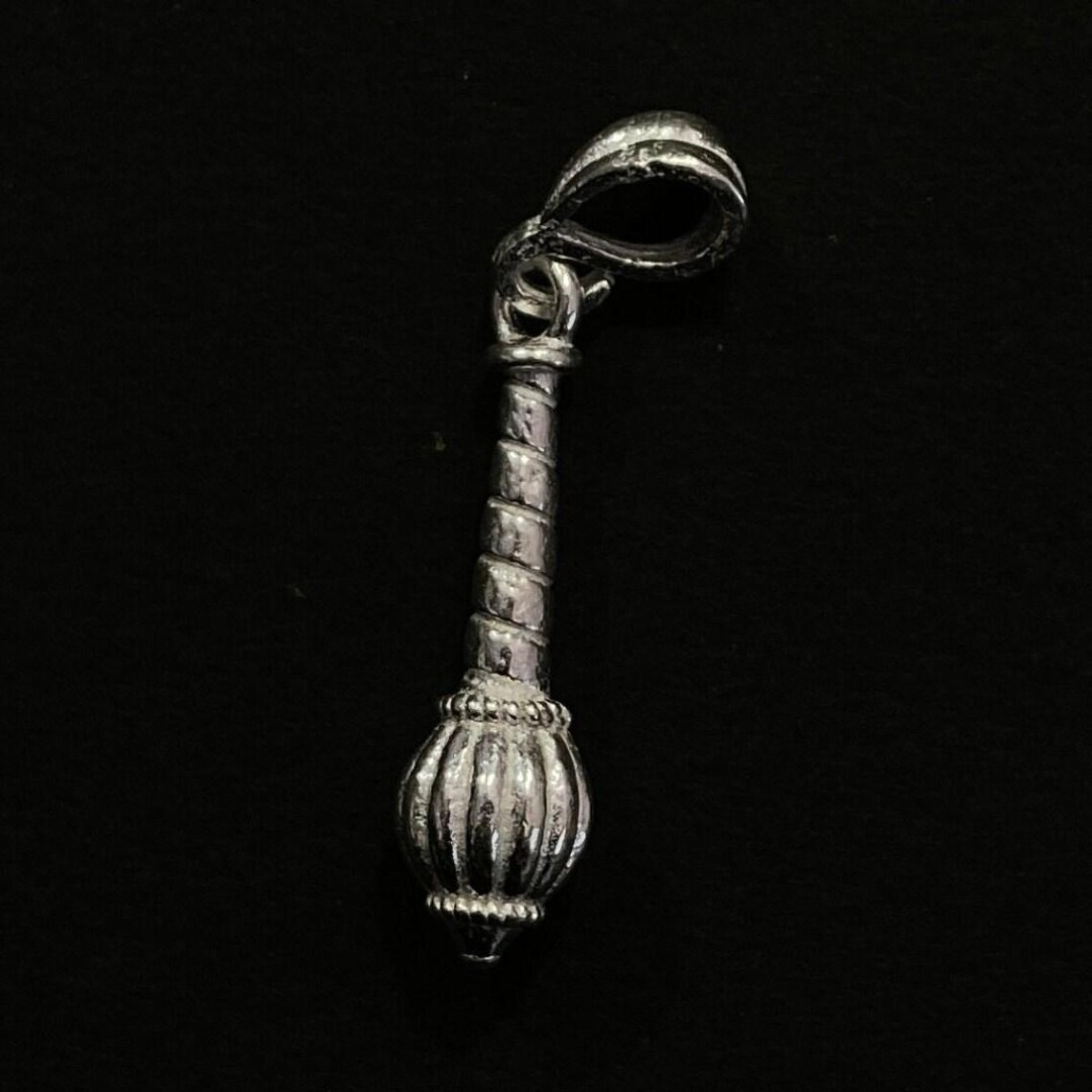 925 Sterling Silver Hanuman Gada Pendant / Mace Locket - Etsy