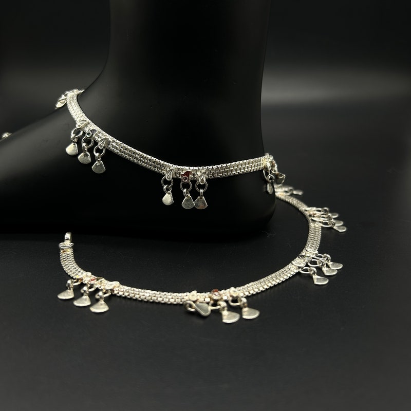 Pure Silver Payals - Etsy