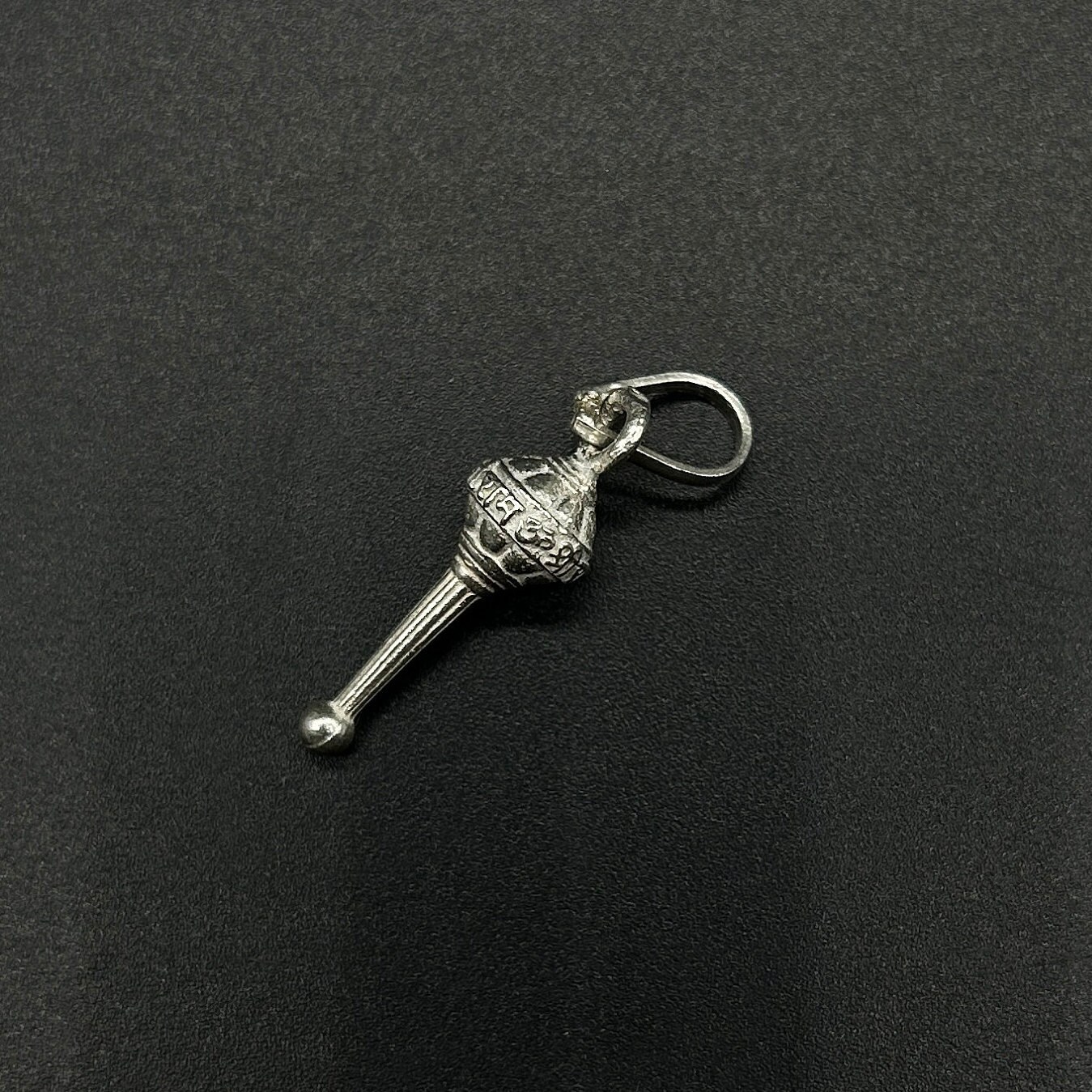 925 Sterling Silver Hanuman Gada Pendant / Mace Locket - Etsy