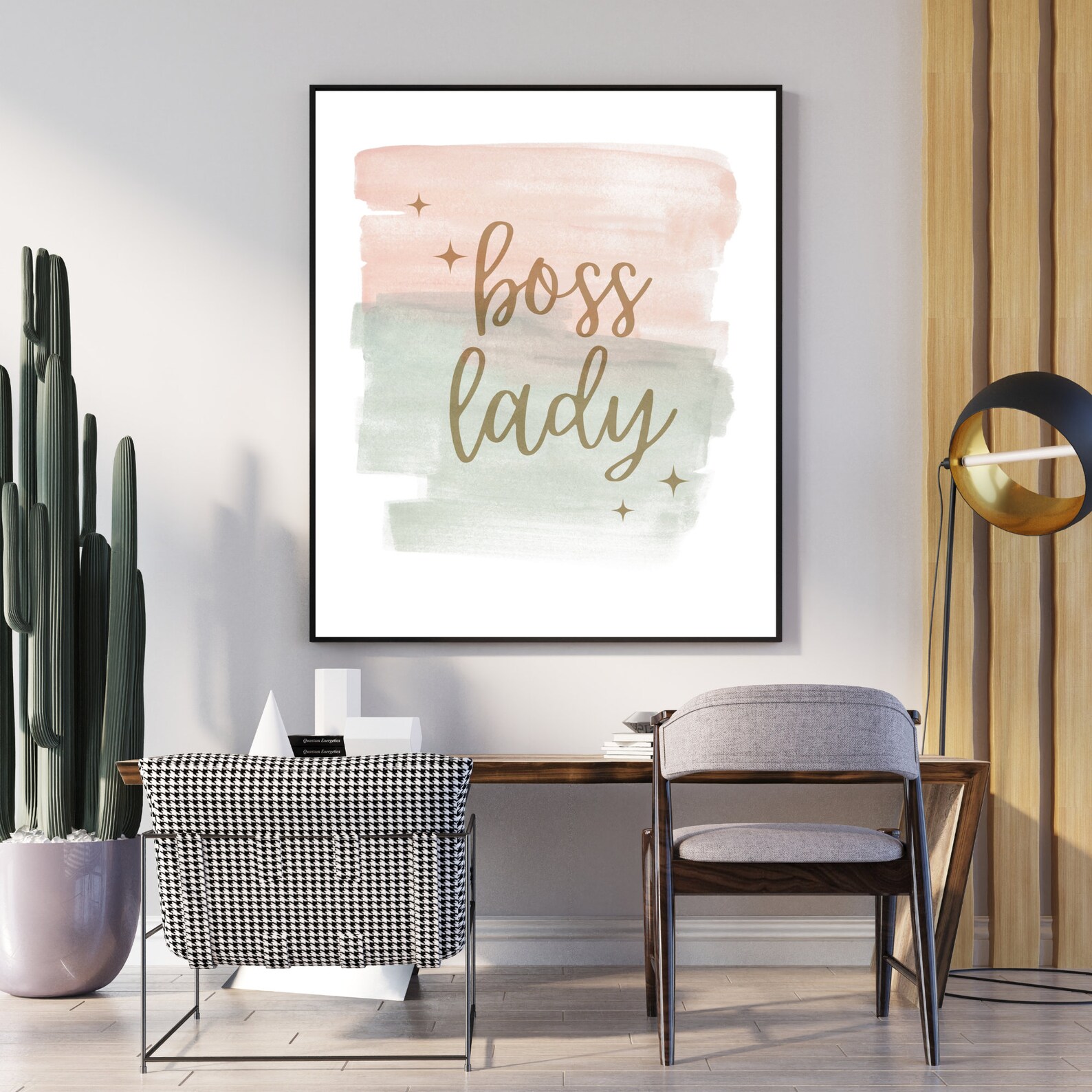 Girl Boss Wall Art Boss Babe Printable Wall Art Girl Boss - Etsy