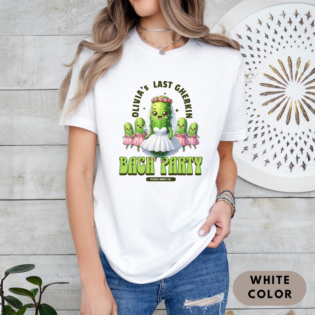 Personalized Pickle Bachelorette Party Shirts Pickle Bride Shirts ...