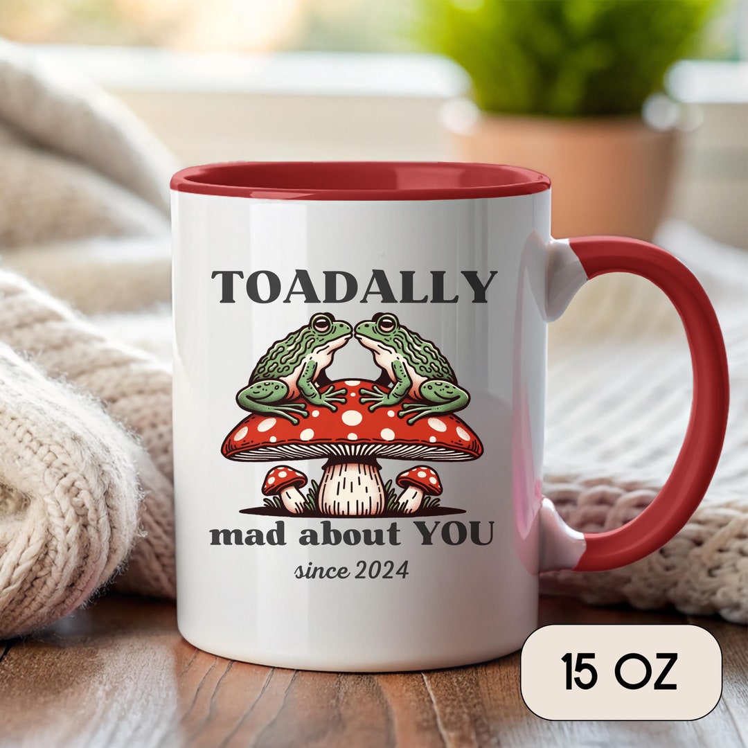 Custom Toad Valentine's Day Gift Relationship Mug Gift for Husband Gift ...