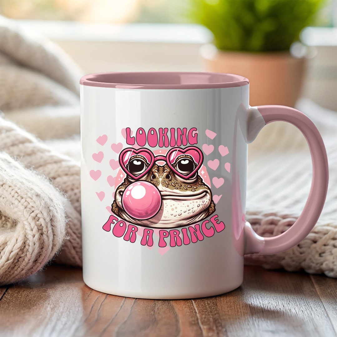 Single Toad Mug Funny Single Mug Valentine's Mug Galentine's Day Mug ...