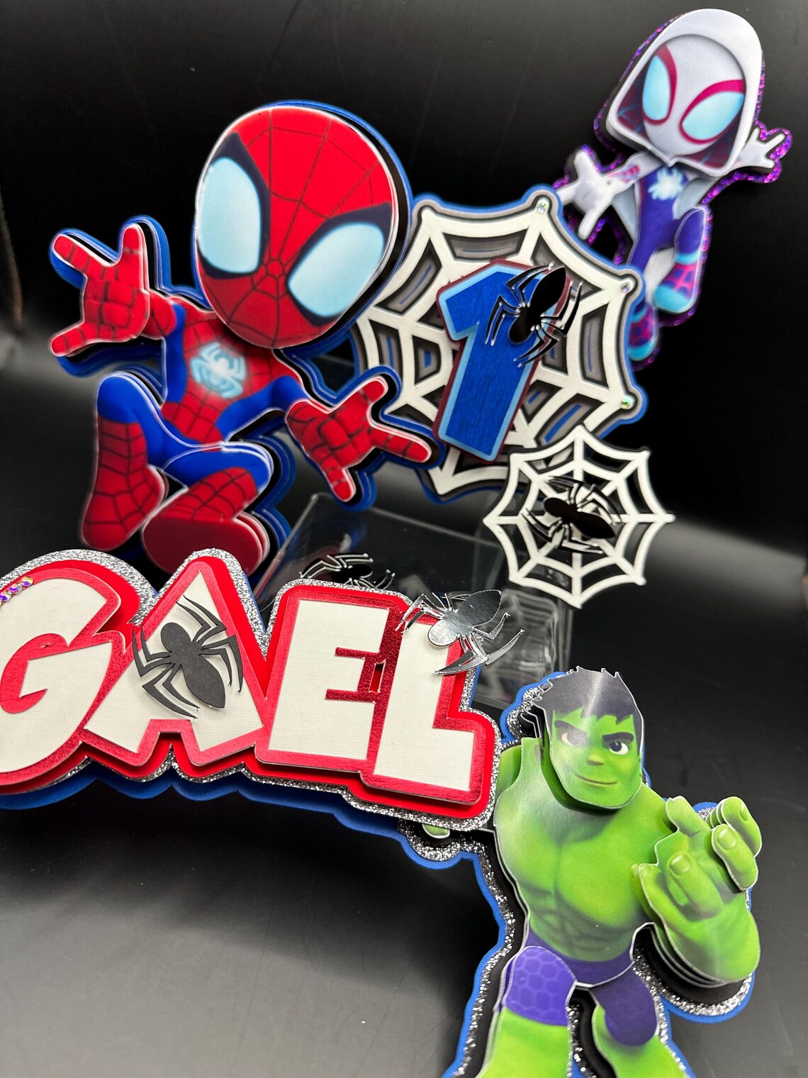 Spidey Cake Topper - Etsy