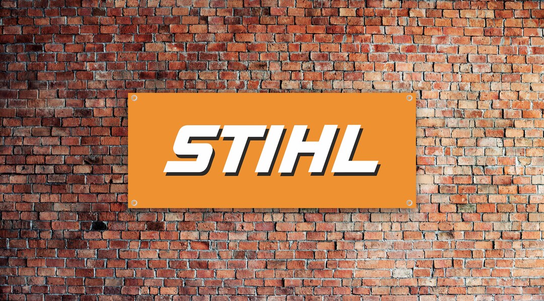 STIHL Logo Banner Vinyl Garage Signoffice or Showroom Flag - Etsy
