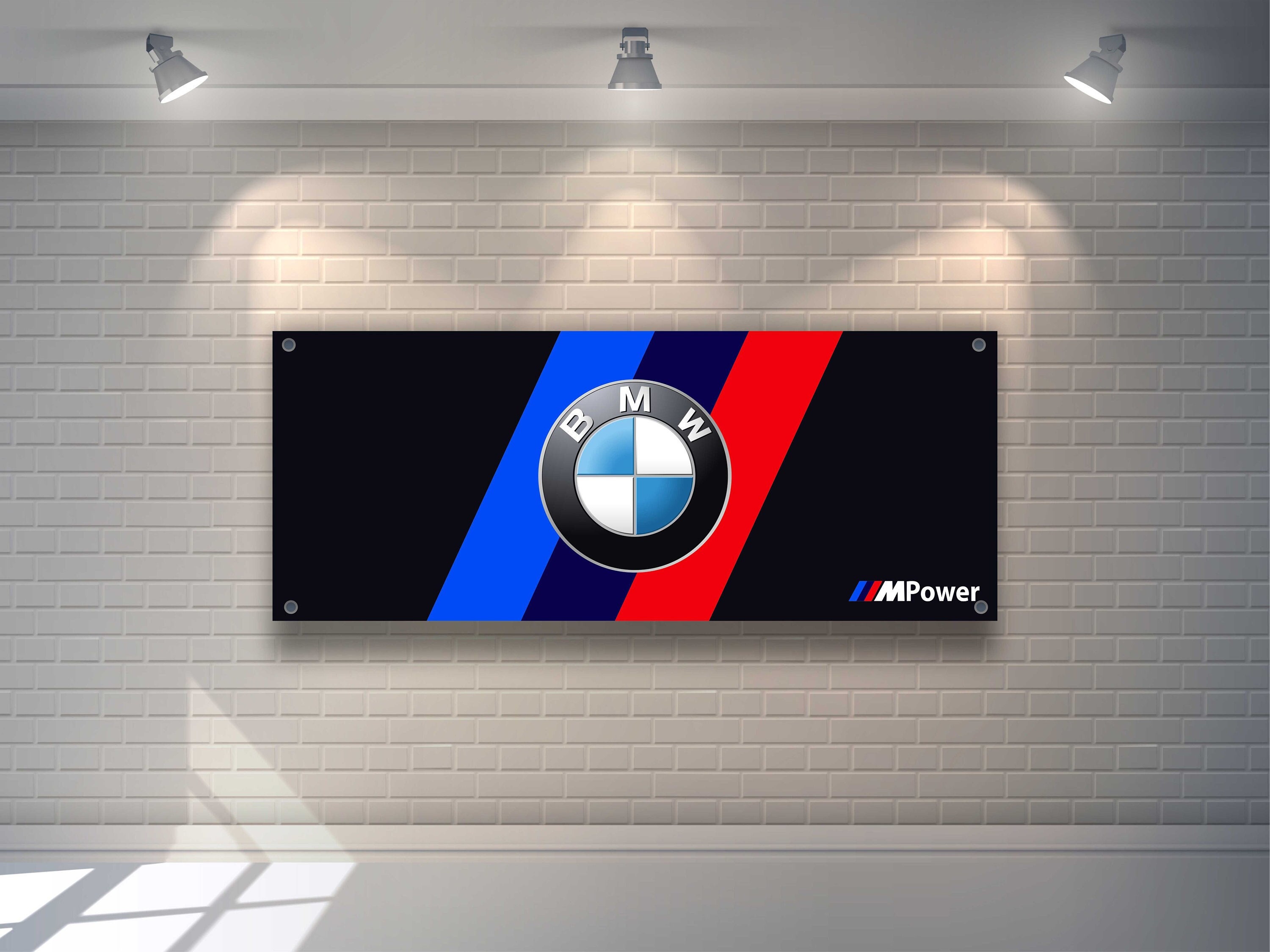 Bmw Logo Banner Vinyl, Garage Sign,office or Showroom, Flag, Racing ...