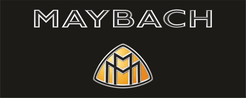 Maybach Logo Banner Vinyl, Garage Sign,office or Showroom, Flag, Racing ...