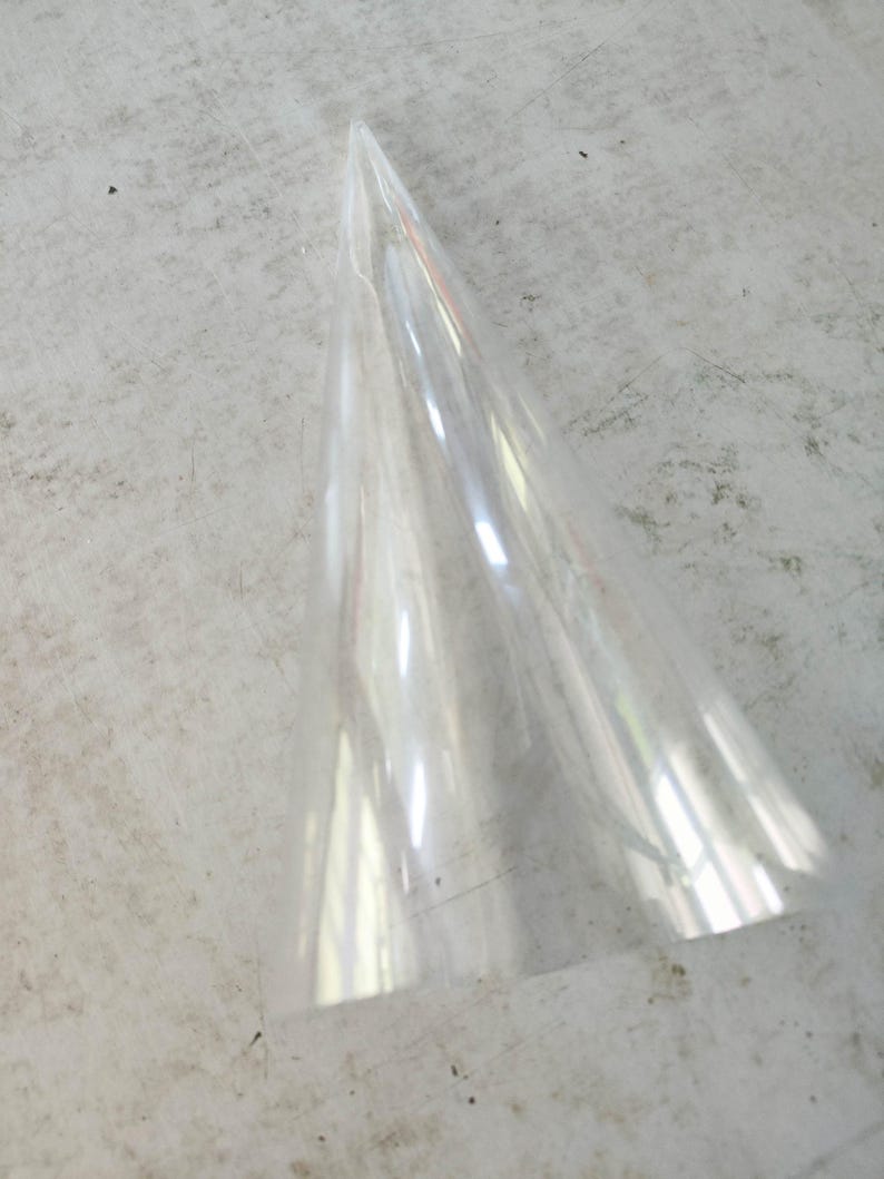 12" Plastic Cone Used to Make Variety of Crafts or Tree Toppers Pack of ...