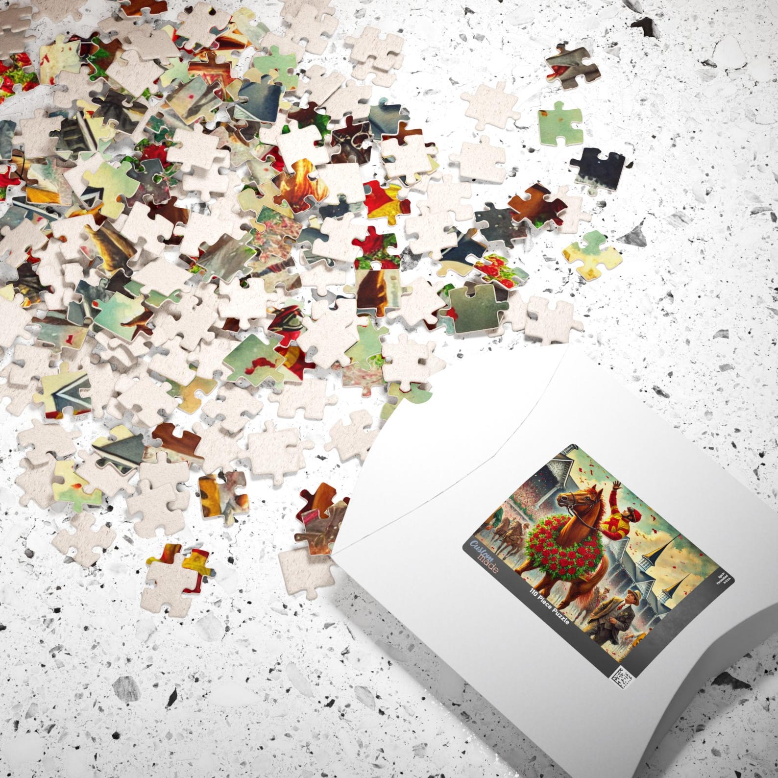 Victory Lap: Kentucky Derby 2024 Jigsaw Puzzle - Majestic Racehorse ...