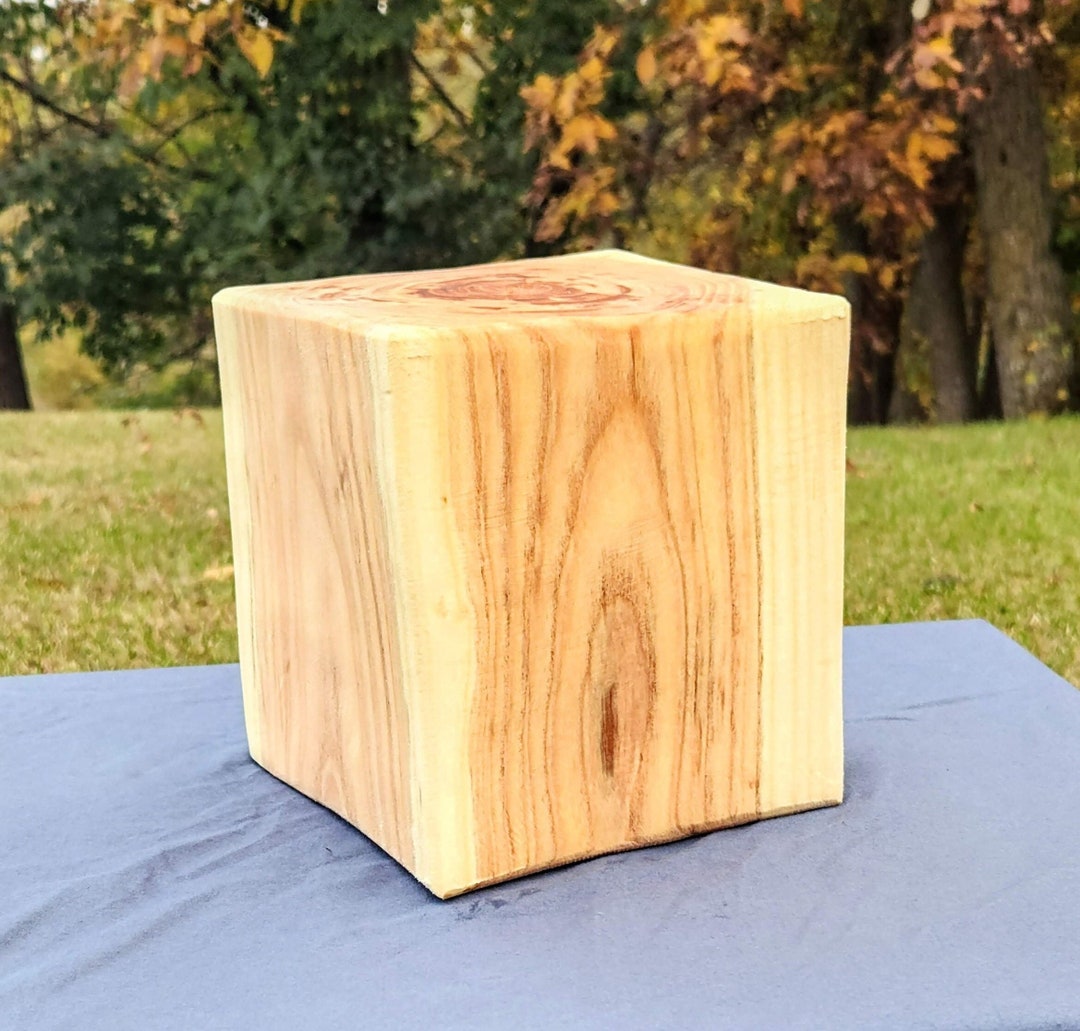6"x 6"x 6" Honey Locust Wood Blank / Block /wood Turning / DIY Projects ...
