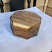 6"×6"×3" American Black Walnut Octagon Bowl Blank/ Wood Turning/ DIY ...
