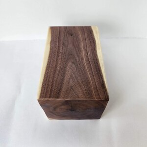 5"x 5"x 8" Large Black Walnut Block/turning Blank, Smooth Matte Finish ...