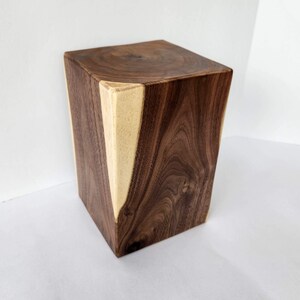 5"x 5"x 8" Large Black Walnut Block/turning Blank, Smooth Matte Finish ...