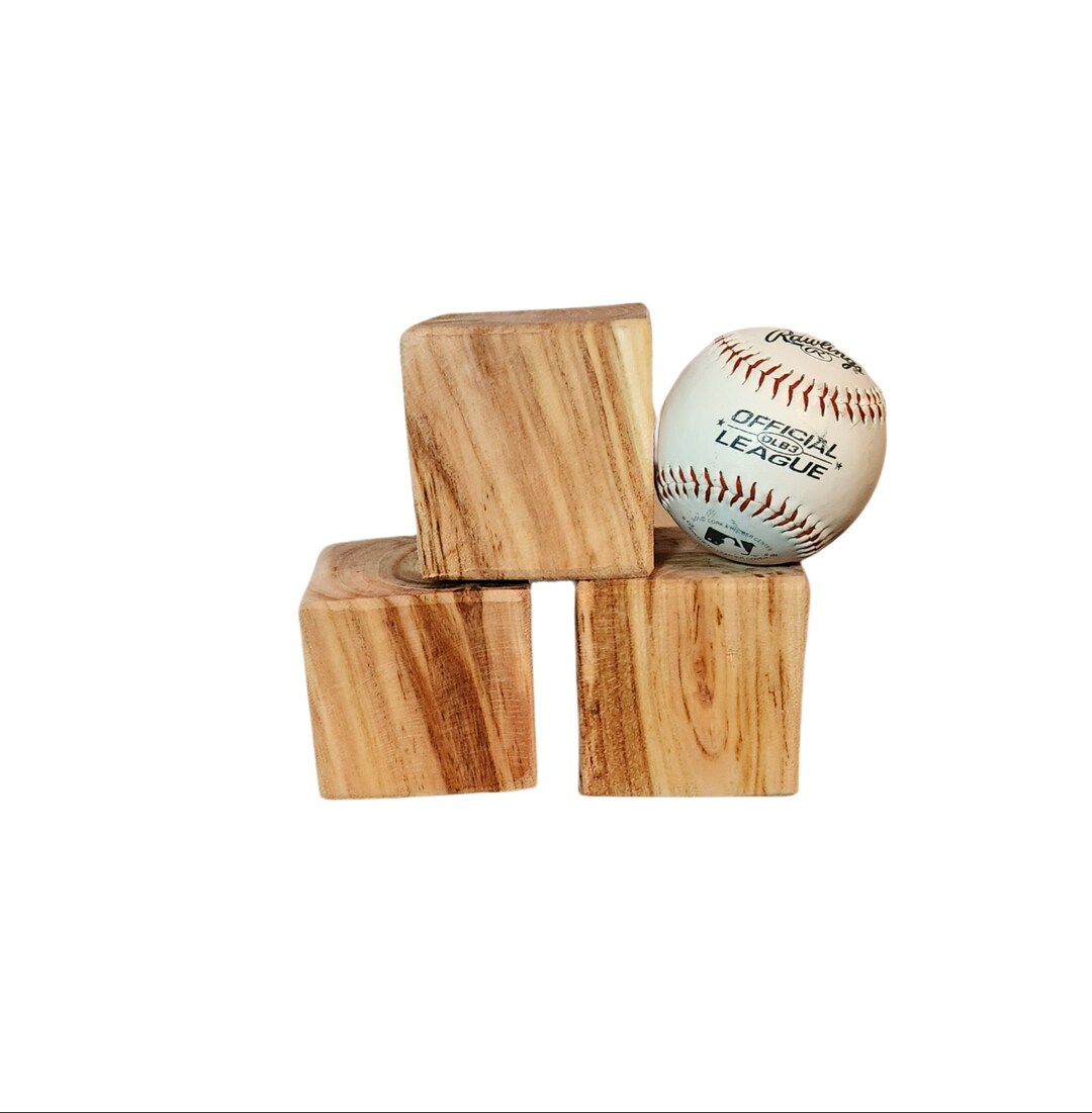 3"x 3"x 3" Honey Locust Wood Blocks / Craft and DIY Projects /wood ...