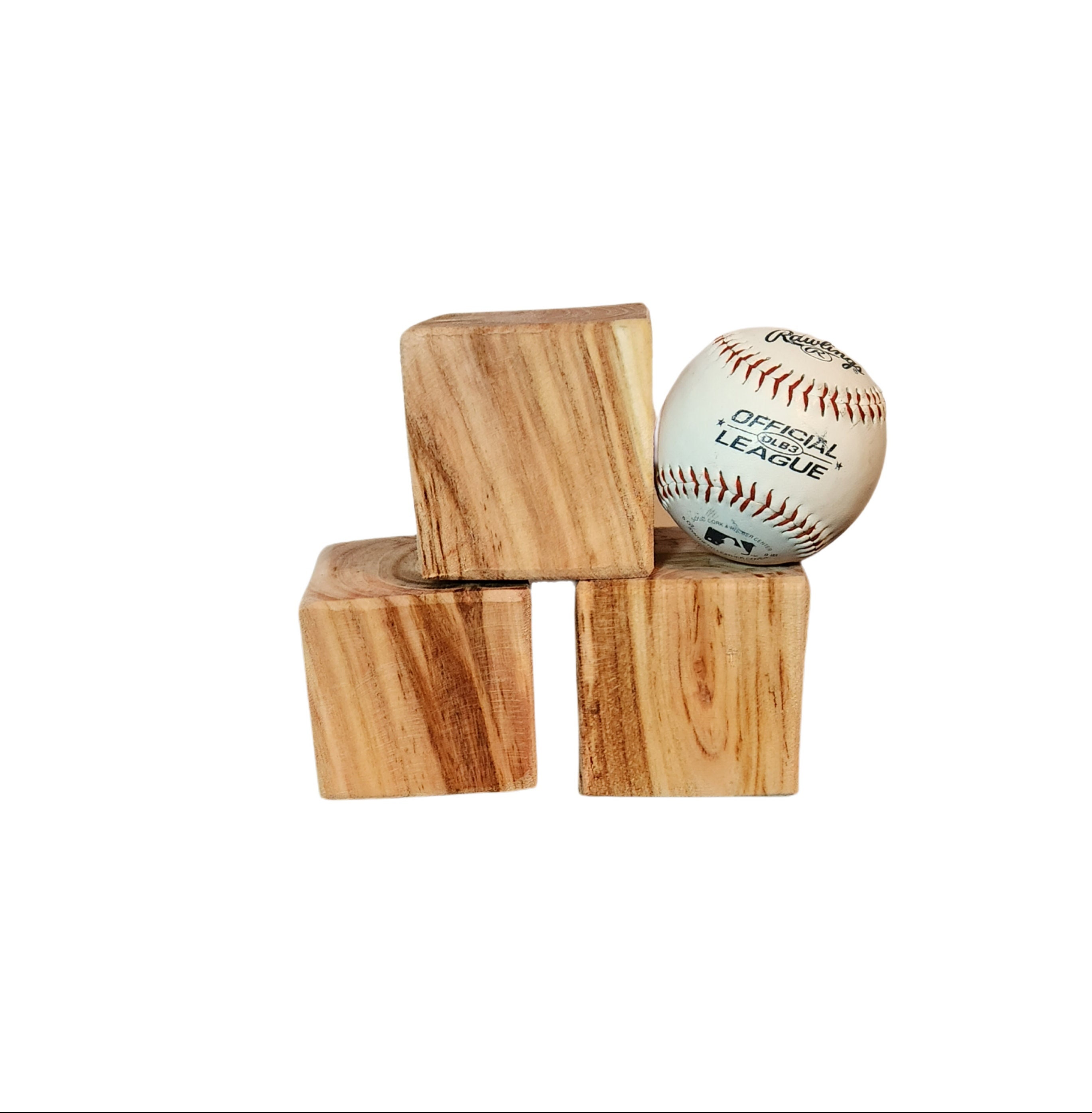 3"x 3"x 3" Honey Locust Wood Blocks / Craft and DIY Projects /wood ...